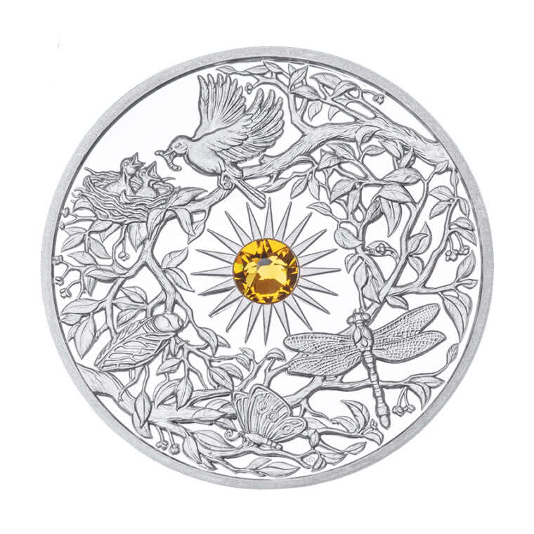 Niue 5$ 2017 Silver Proof 999. 2oz “SUMMER” – Art Mint