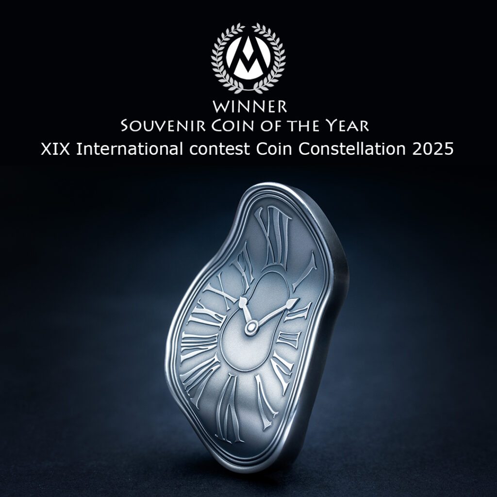 Niue 2 Dollars 2024 Silver 999. 1,5oz AF :: SALVADOR DALI “MELTING ...